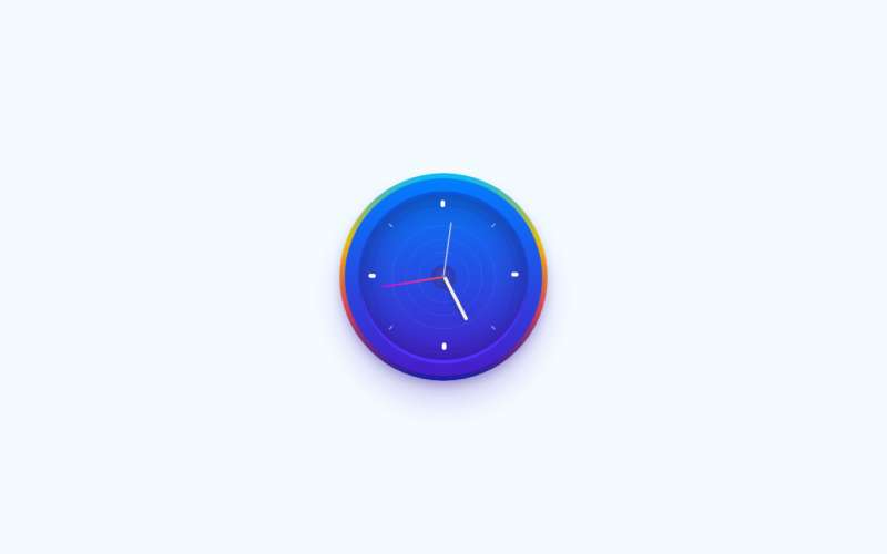 Css时钟代码,时钟html源代码 17素材网