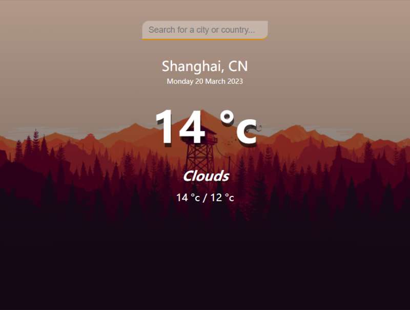 天气网页代码,大气天气应用下载 17素材网