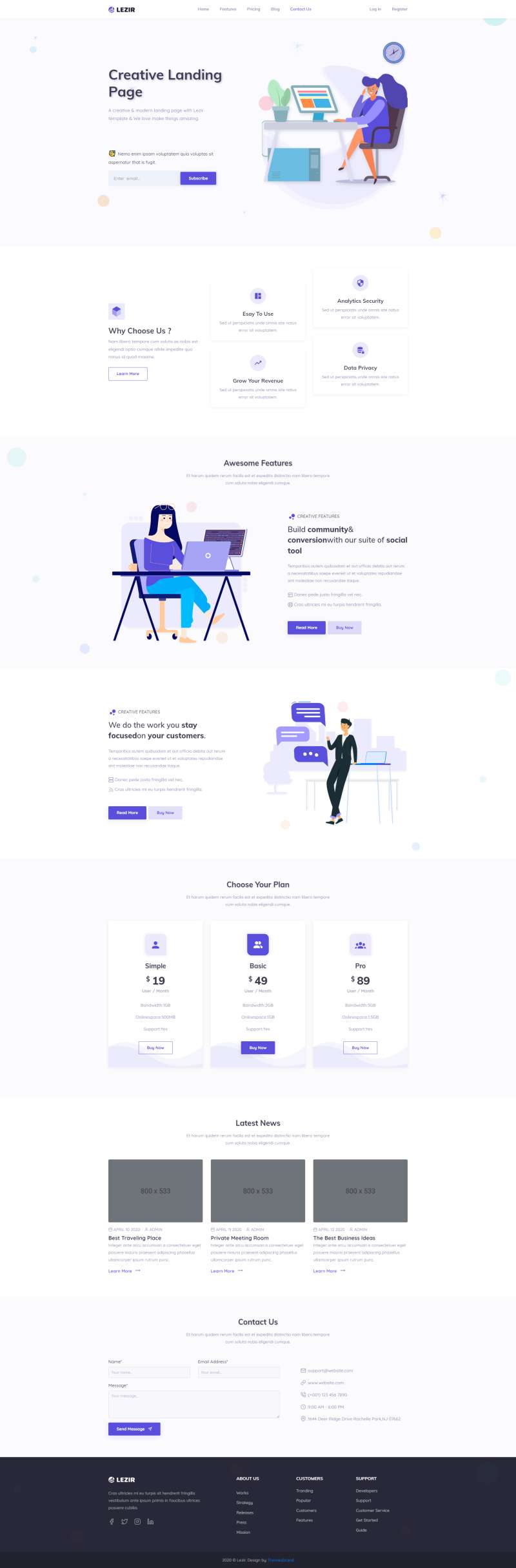 着陆页设计,bootstrap网页制作源代码下载 17素材网