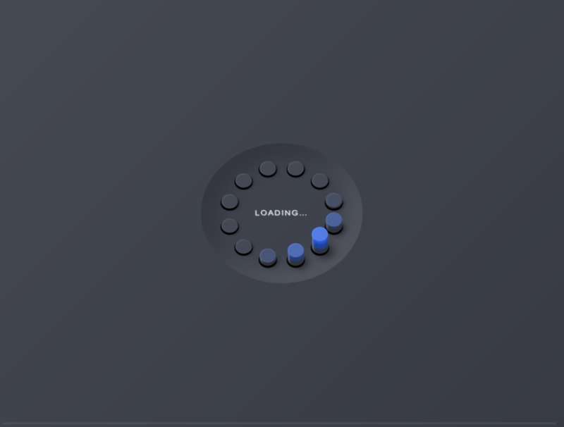 Loading加载动画,3d动态图片制作模板 17素材网