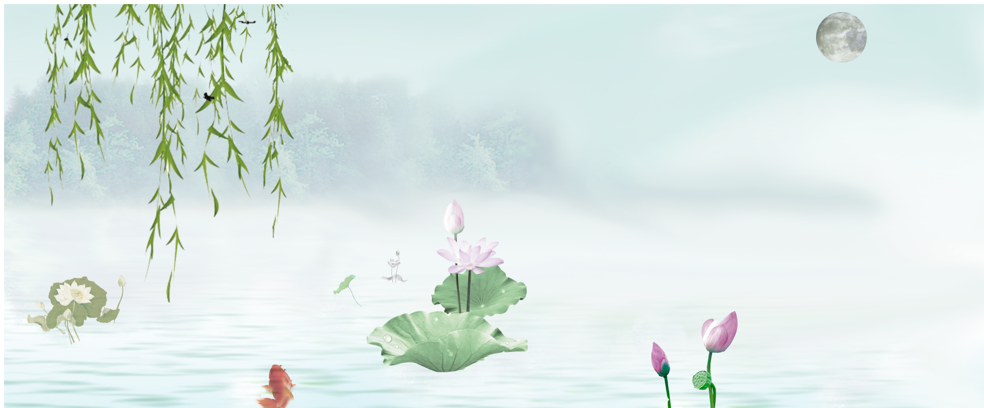 jQuery css3荷塘里小鱼动画特效